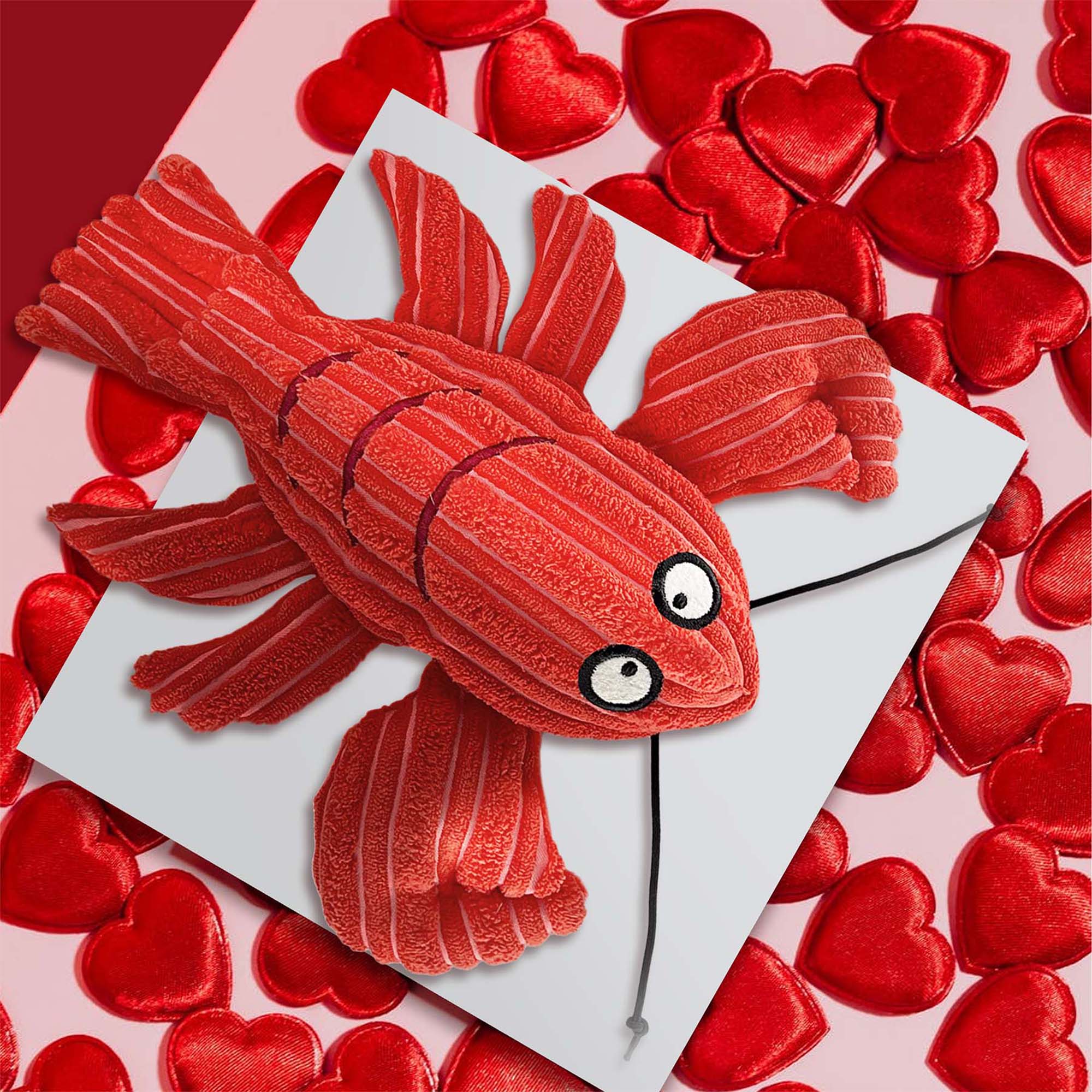 SQUEAKY PLUSH DOG TOY-SEA LIFE SERIES LOBSTER – LittleFurryFriendsCo